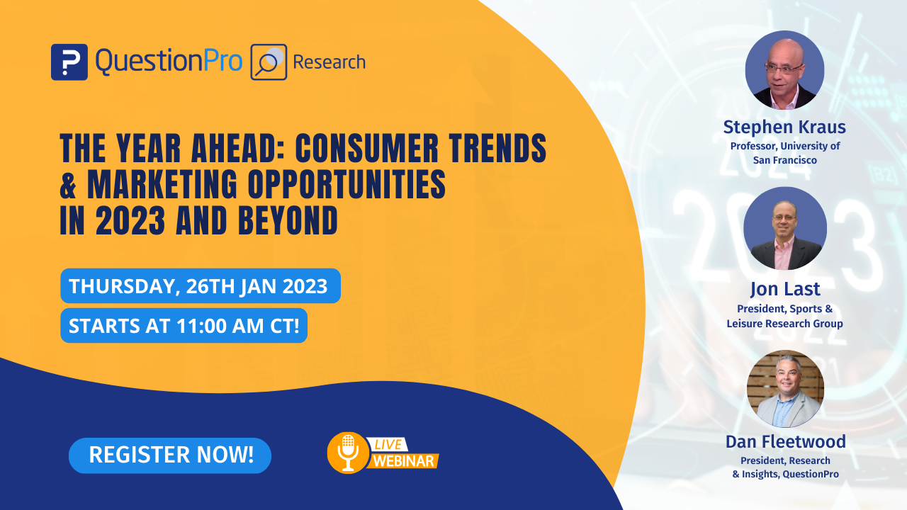 Consumer trends & marketing opportunities in 2023 and beyond | QuestionPro